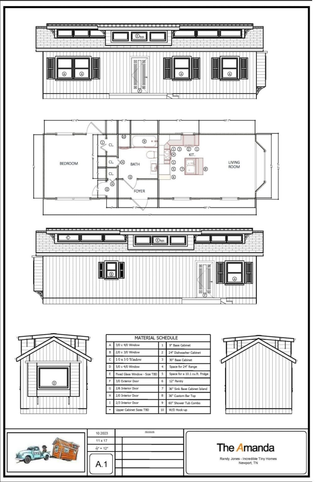 The Amanda Incredible Tiny Homes